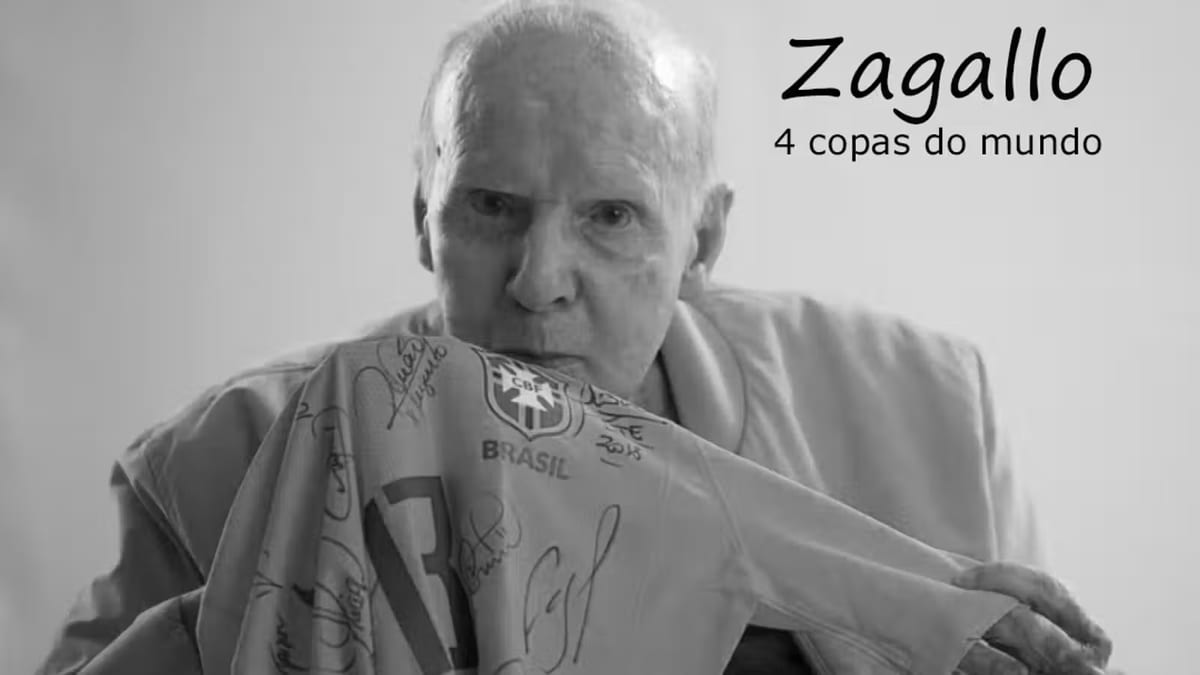 Morre Zagallo, o único tetracampeão mundial de futebol | Gazeta do Interior